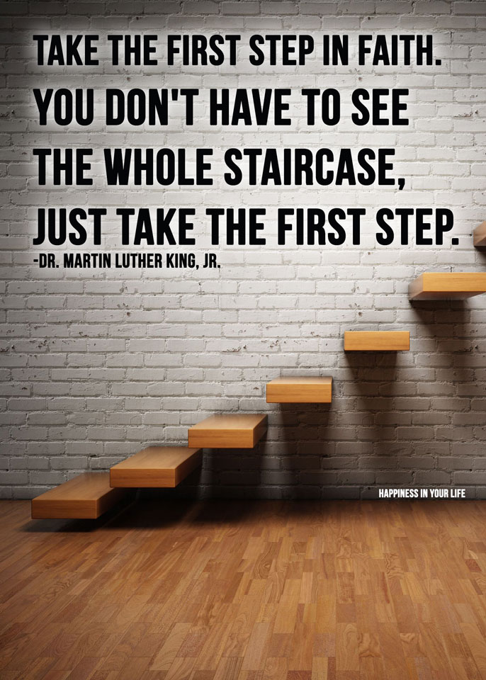 What Are You Waiting For?: Take that Step!! – WORDjunkie